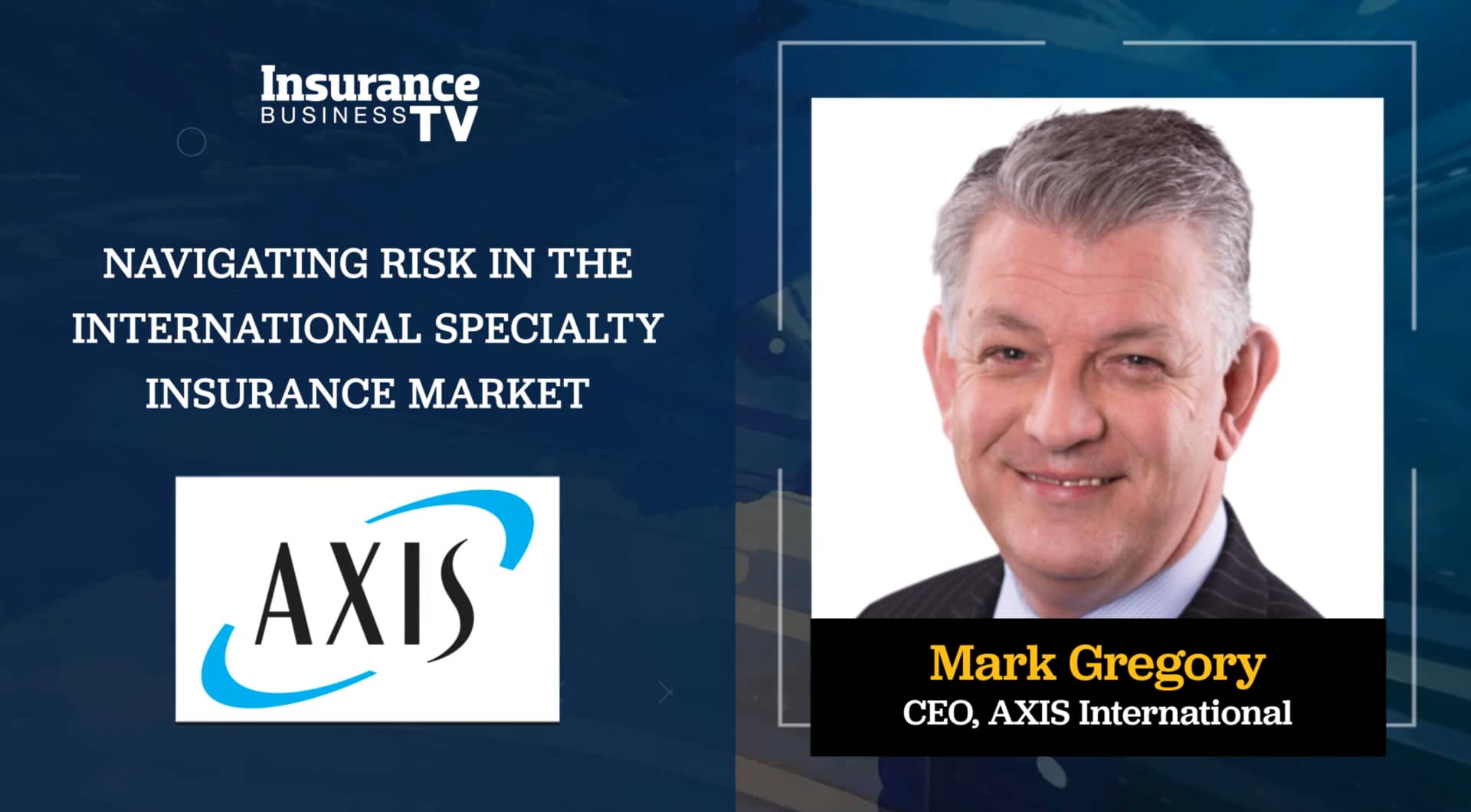 Navigating Risk in the International Specialty Insurance Market with ...