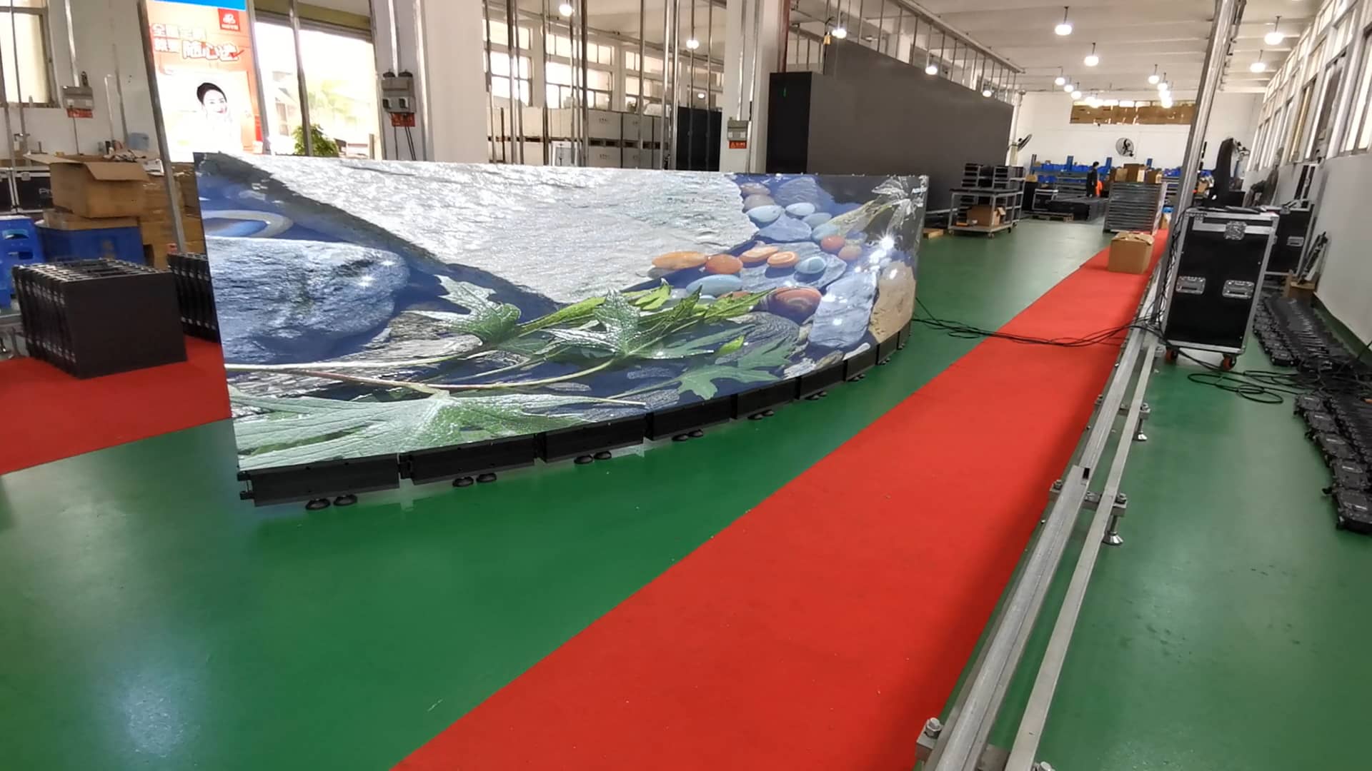 Curvable Led display screen -K cabinet on Vimeo