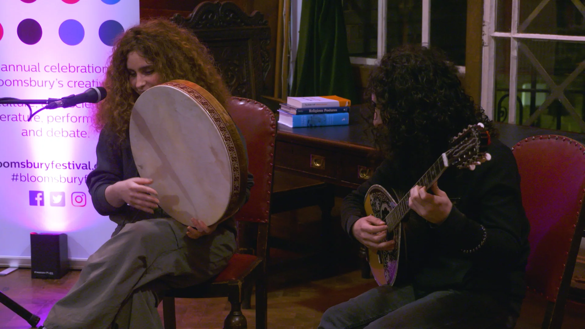 Mario Christofi & Rama Alcoutlabi at the Bloomsbury Festival Music ...