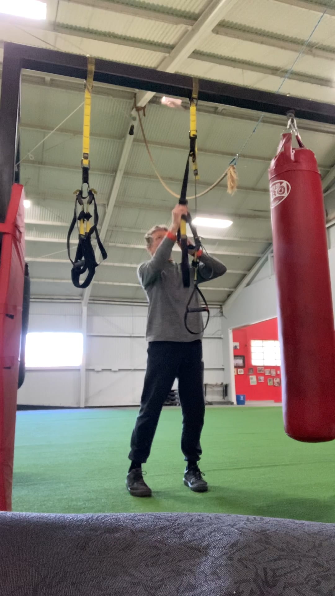 TRX assisted baby squats on Vimeo