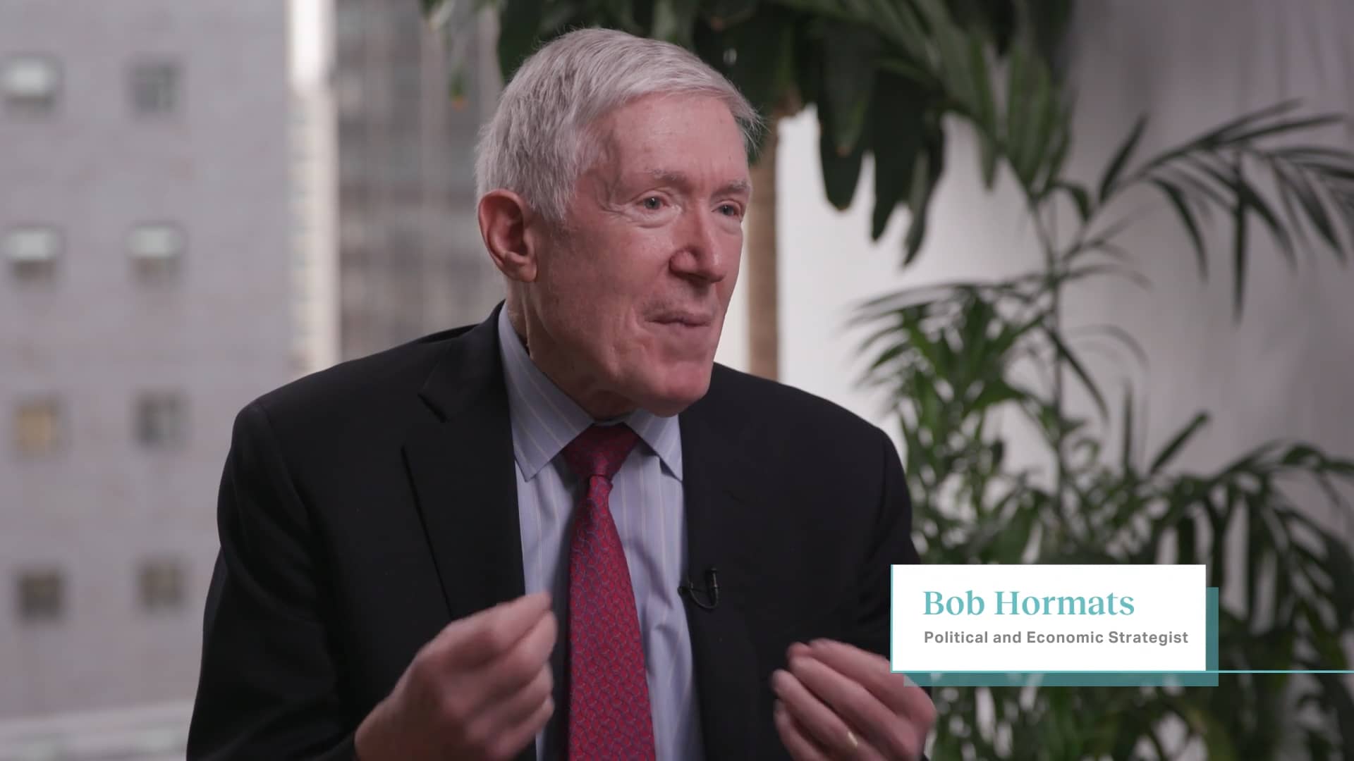 In Conversation with Bob Hormats and Nancy Curtin - 3 on Vimeo