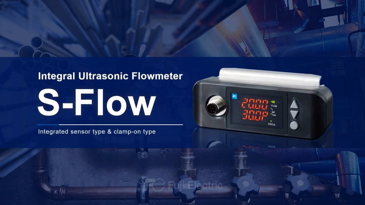 Easy installation with the new S-Flow ultrasonic integral flow meter ...