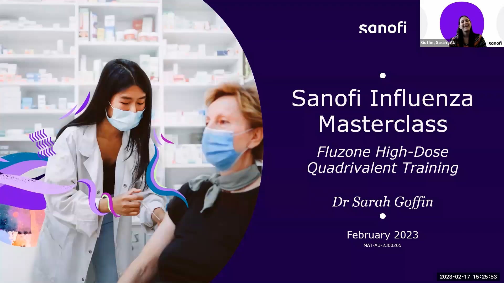 Priceline Sanofi Influenza Masterclass 2023 on Vimeo