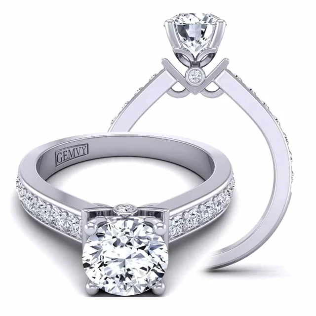 Engagement Rings White Gold Rings 9ct White Gold Quarter, 43% OFF