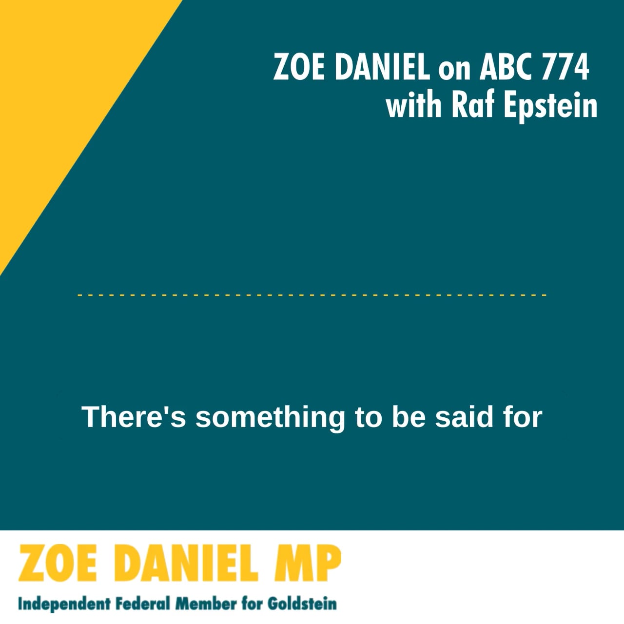 Zoe Daniel 774 ABC with Raf Epstein on Superannuation on Vimeo