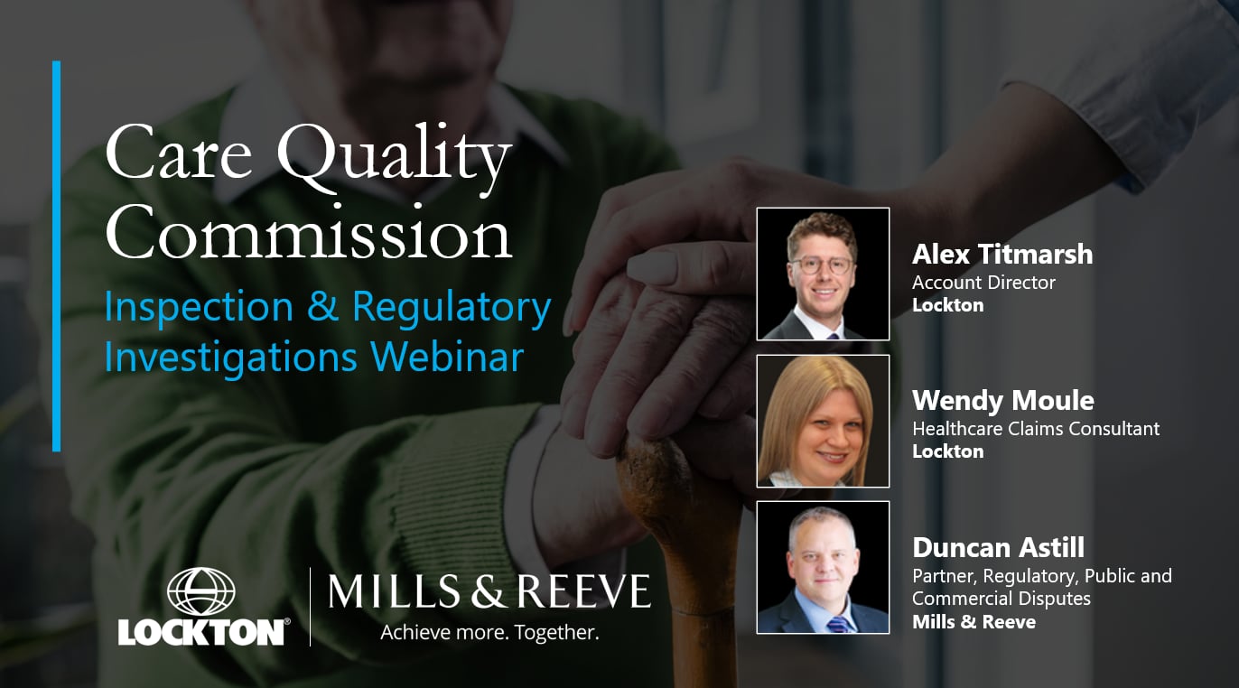 Care Quality Commission: Inspection & Regulatory Investigations ...