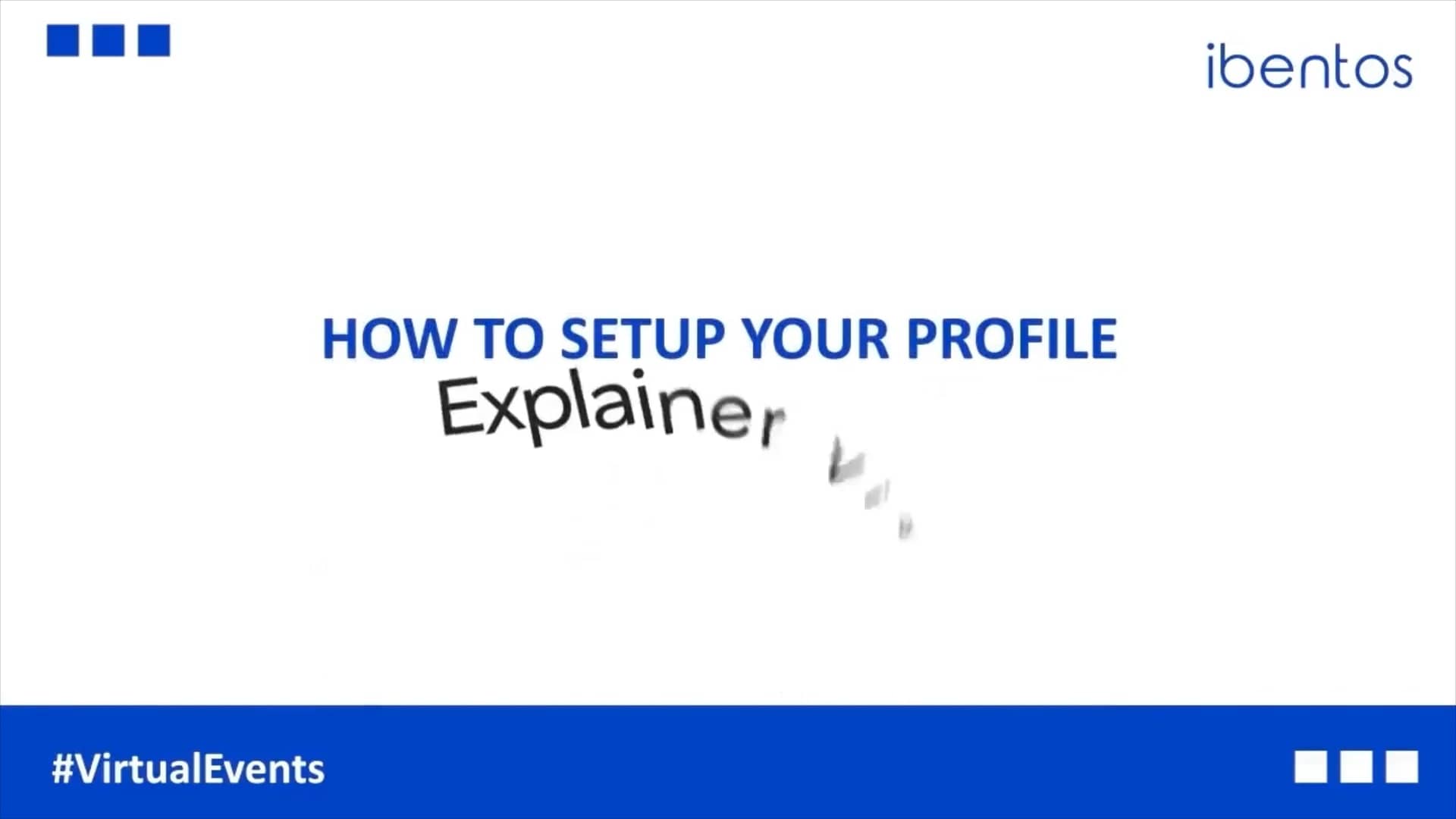 how to setup your profile on Vimeo