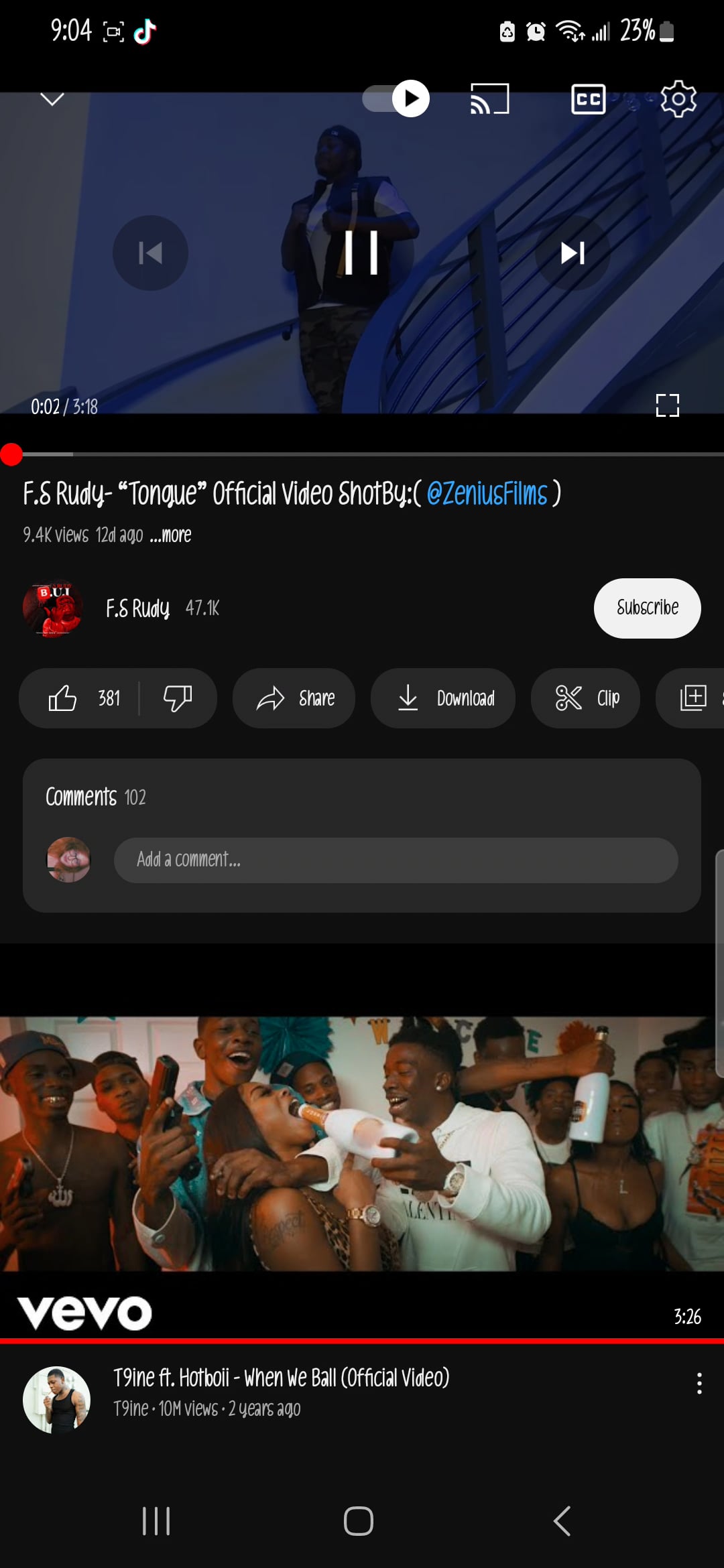 Fs Rudy - Tongue on Vimeo