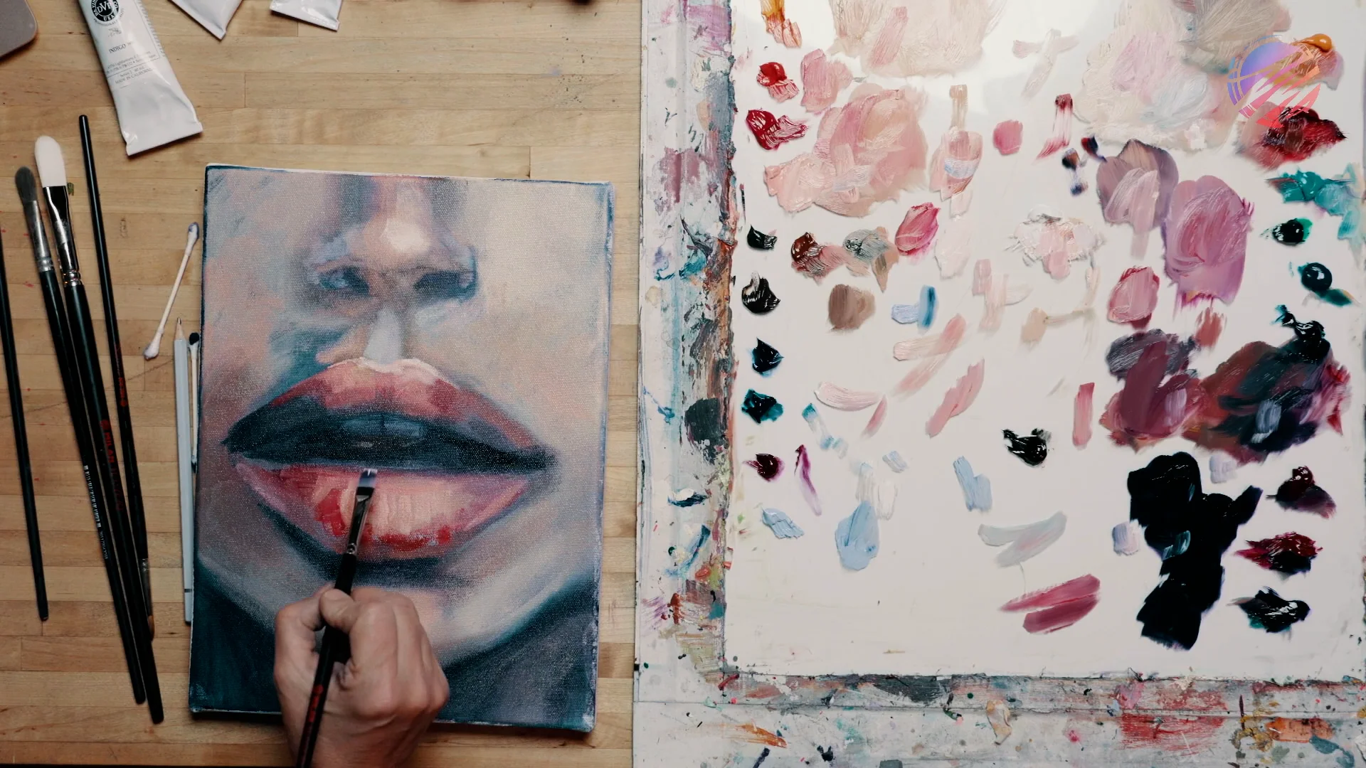 3/1 - How To Paint Lips Like an Expert on Vimeo