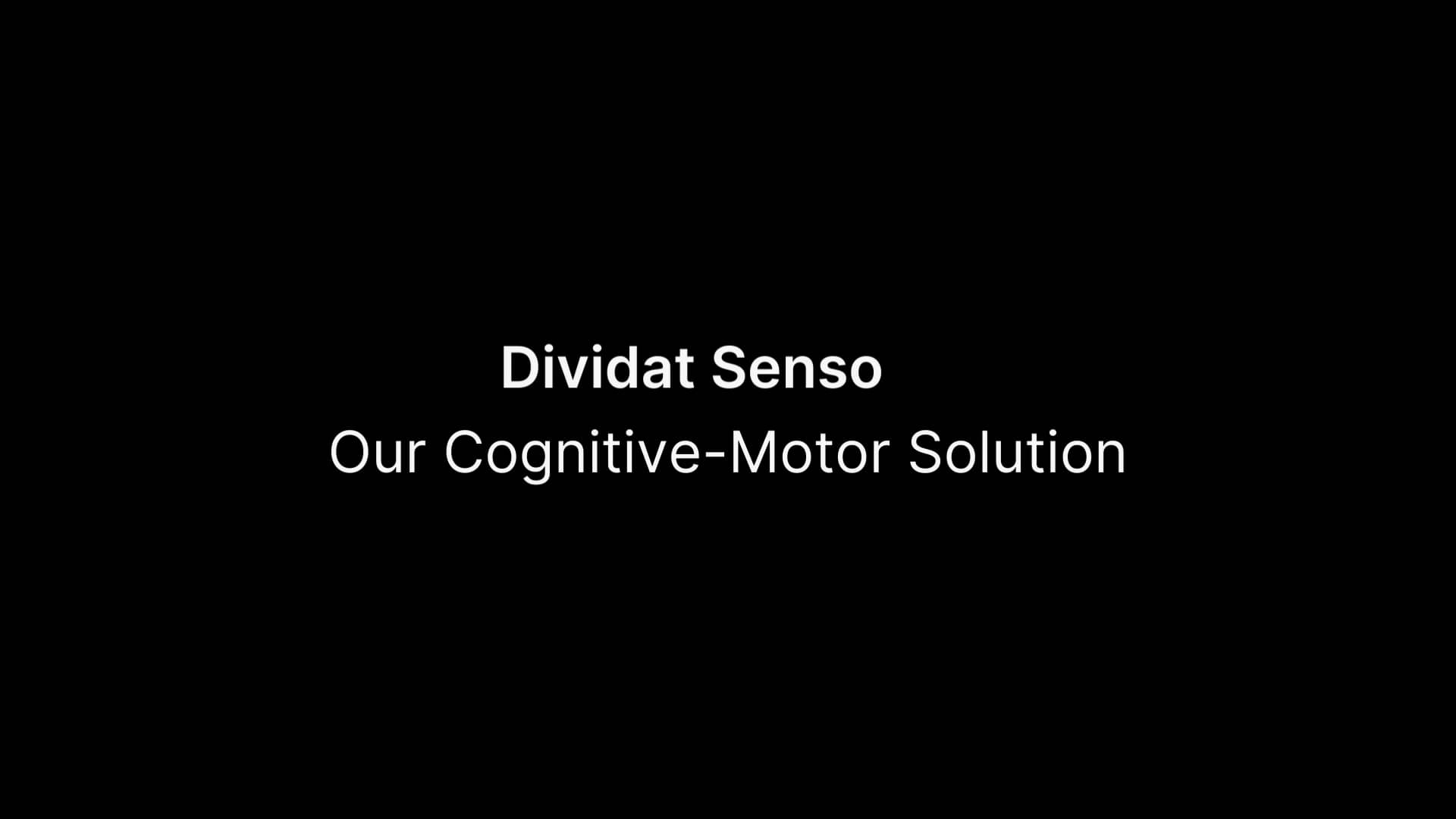 Dividat Senso - Our Cognitive-Motor Solution on Vimeo