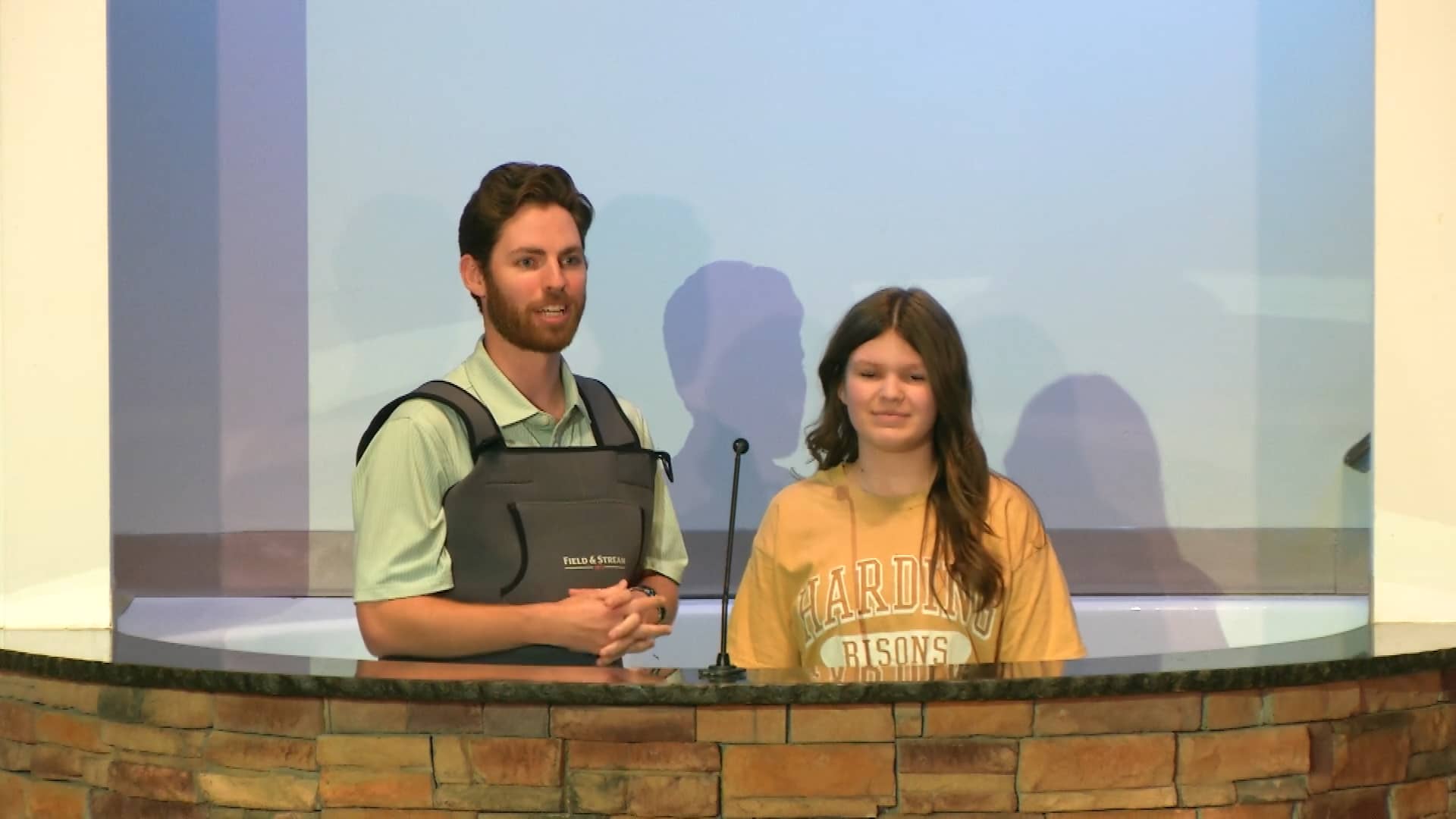 the baptism of Hadley Guthrie on Vimeo