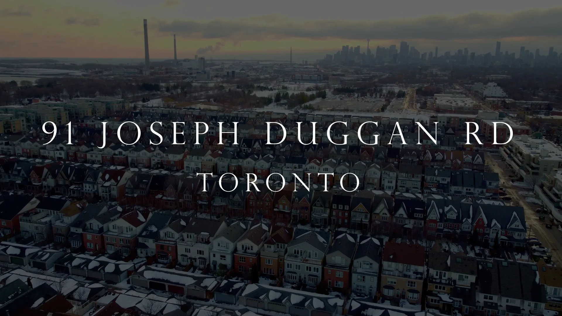 91 Joseph Duggan Rd - Toronto on Vimeo