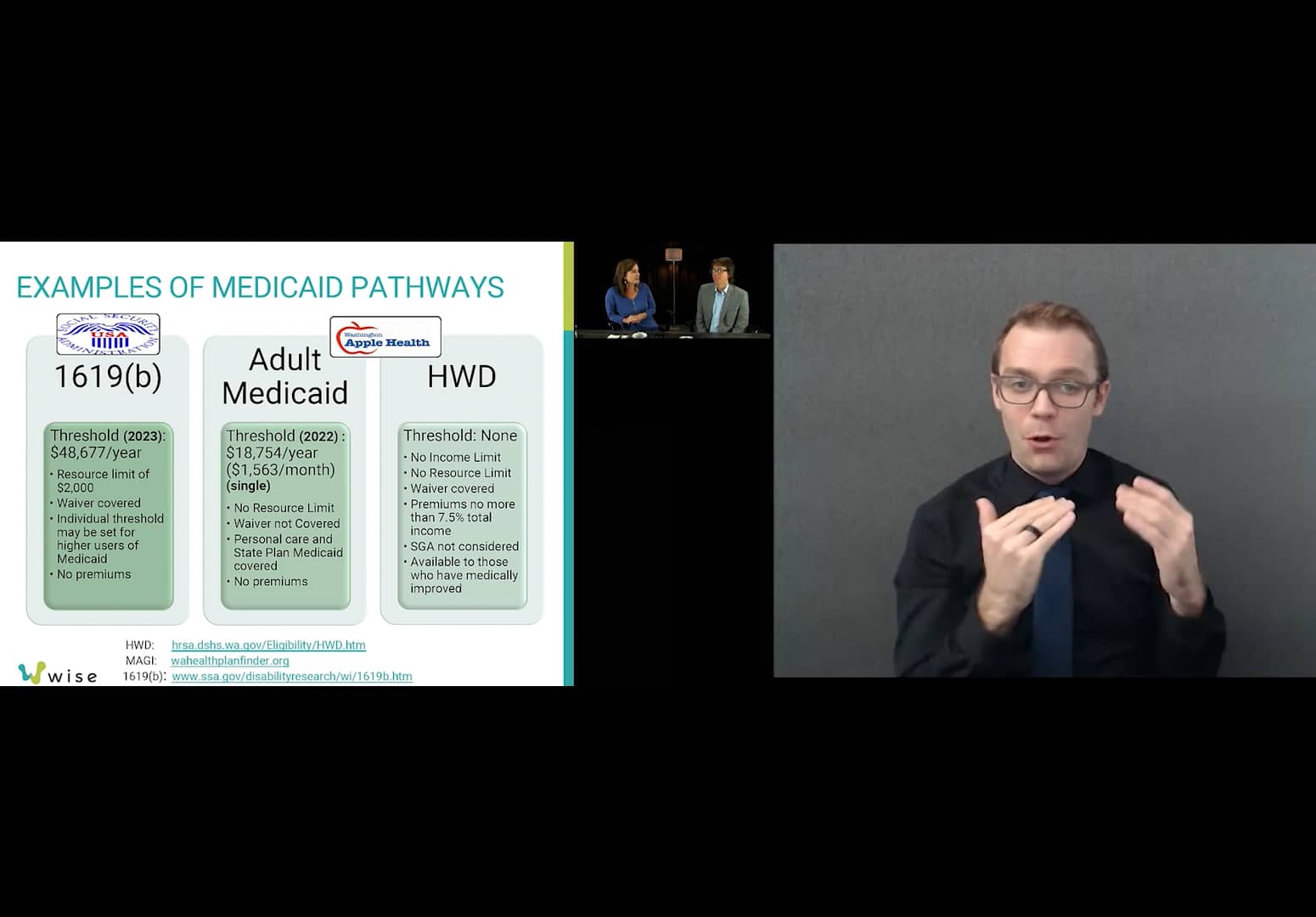 10_Examples of Medicaid Pathways (13:01) ASL on Vimeo