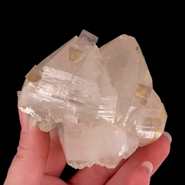Quartz (multi-terminated crystals) with Fluorite | Yaogangxian Mine ...