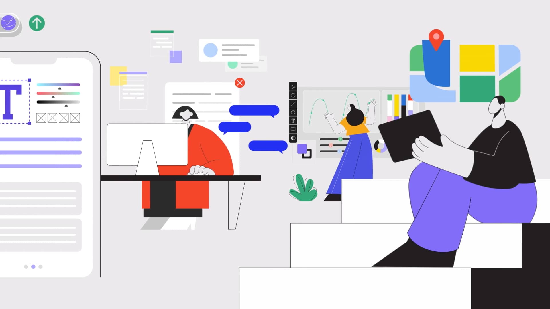 Ad3. 다양한 앵글을 활용한 2D Character Animation (Infographic Final Project) on ...