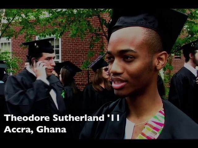 "Complete," says Theodore Sutherland '11 of Accra, Ghana on Vimeo