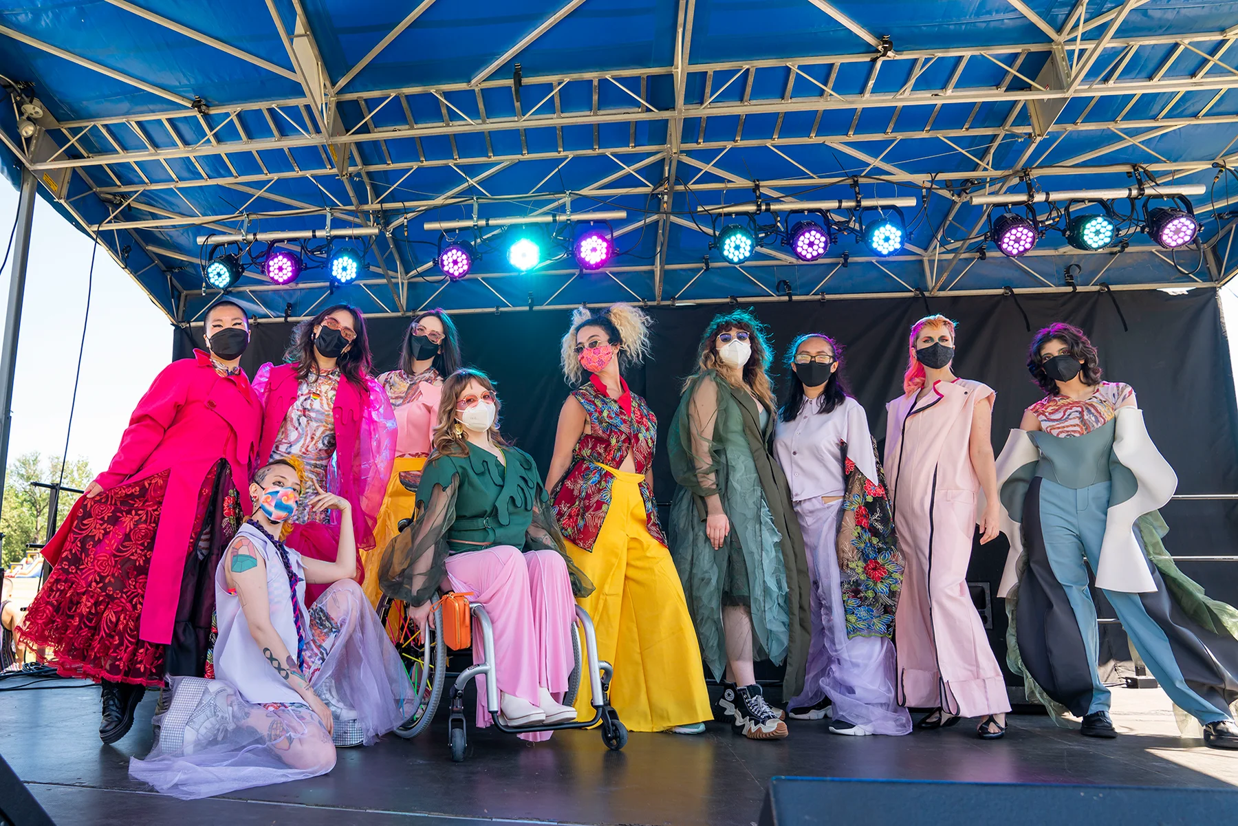 Queer Radical Fair June 18, 2022 Radical Fit Youth Fashion Incubator performance on Vimeo