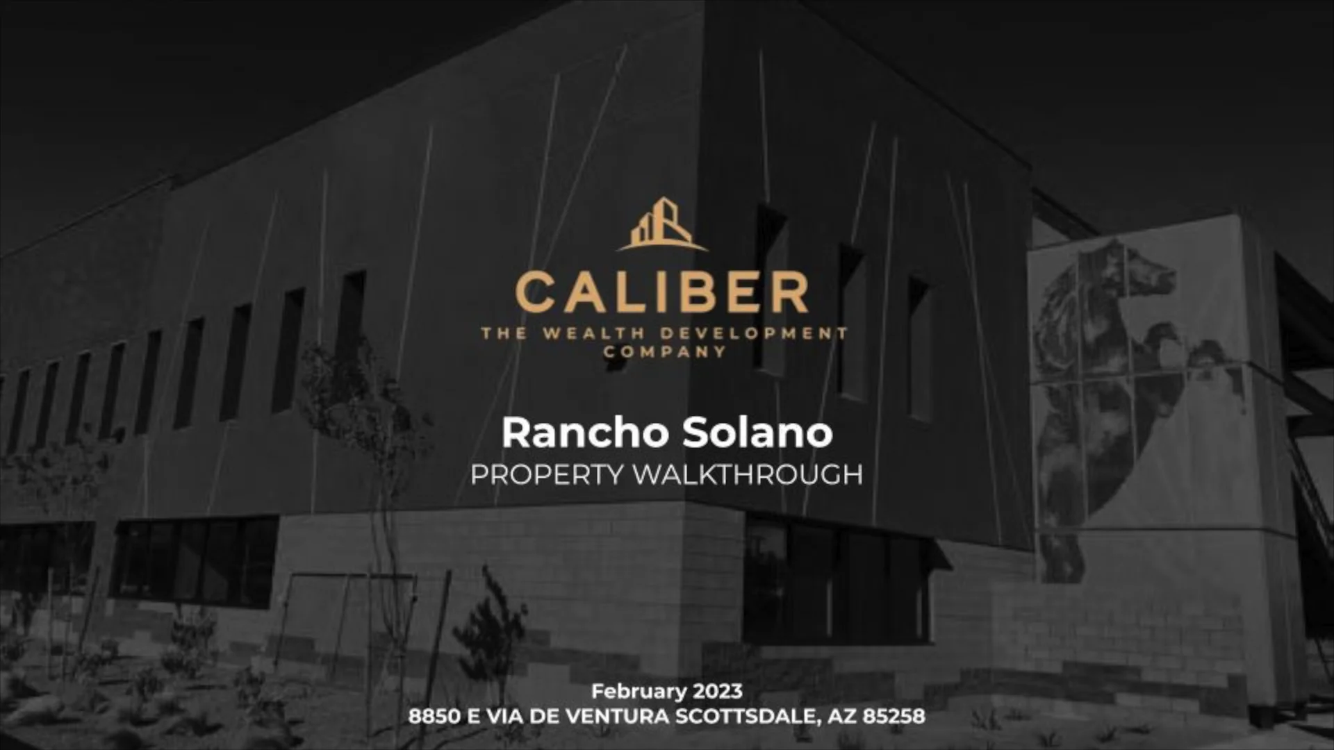 Rancho Solano Project Walk Through on Vimeo