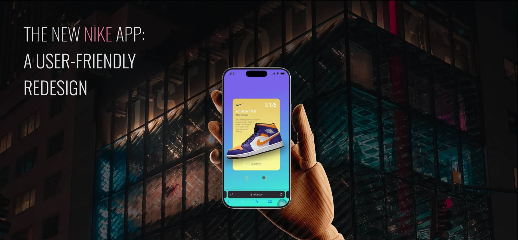 Redesigned Nike App - UX Design on Vimeo