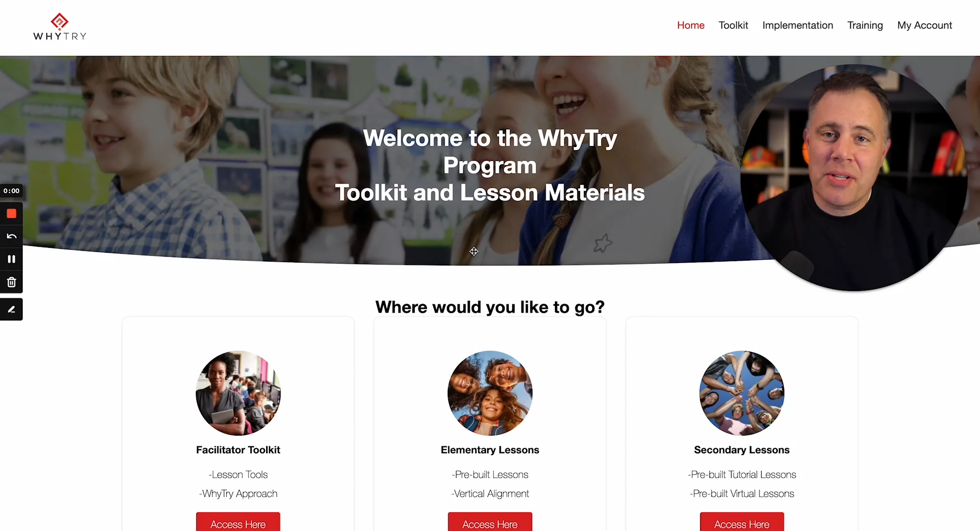 WhyTry toolkit and materials demo