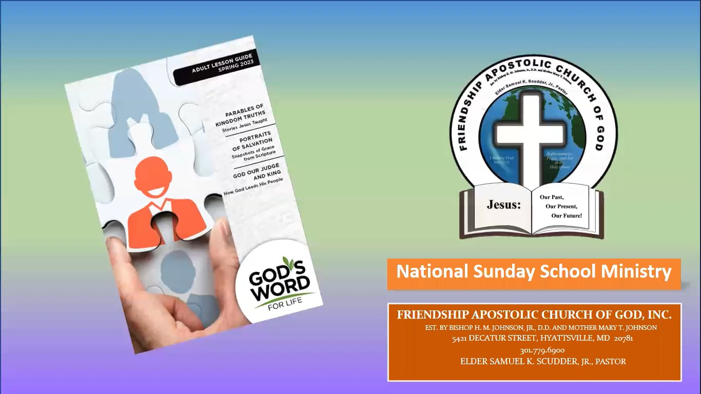 Sunday School - 2023 SUNDAY SCHOOL SPRING QUARTER WEEK 1 on Vimeo