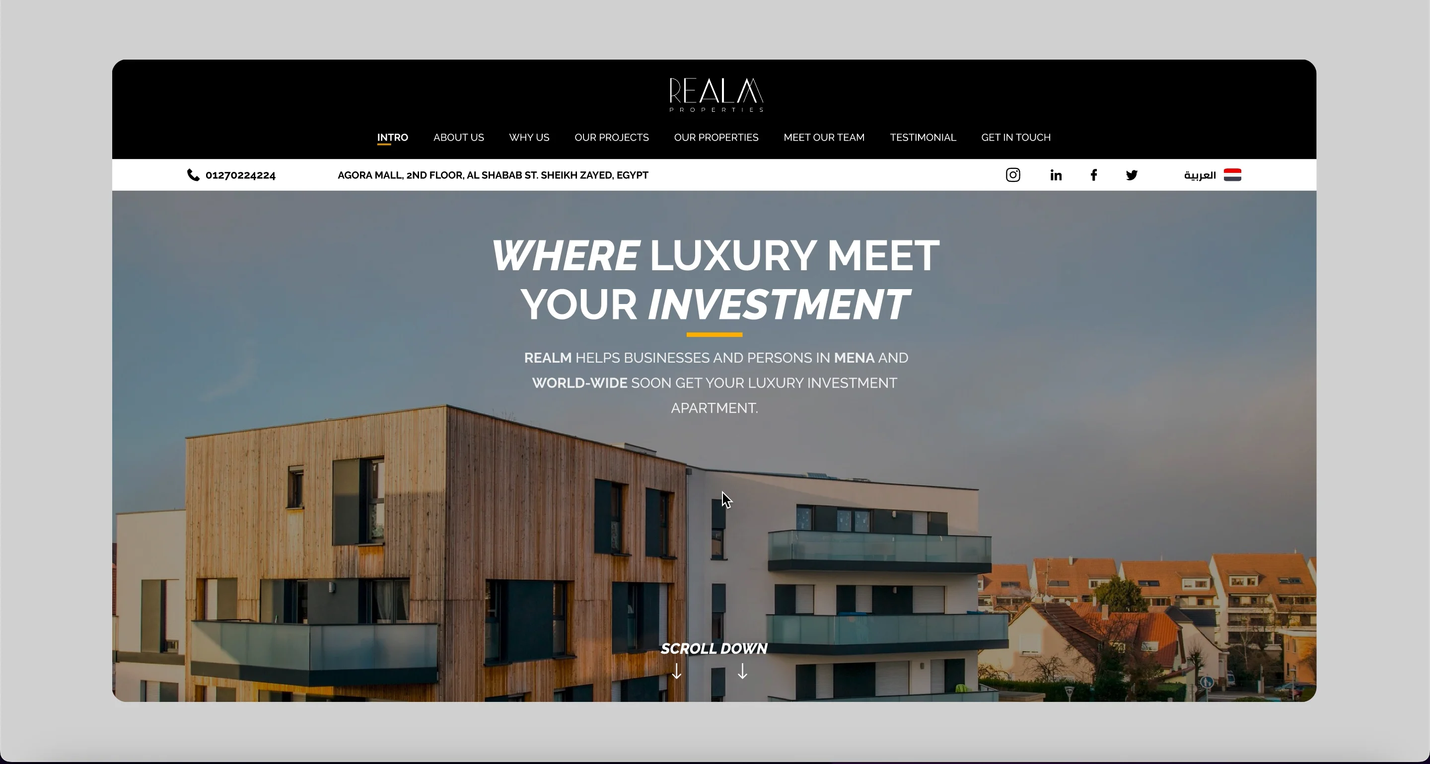 REALM Website Demo on Vimeo