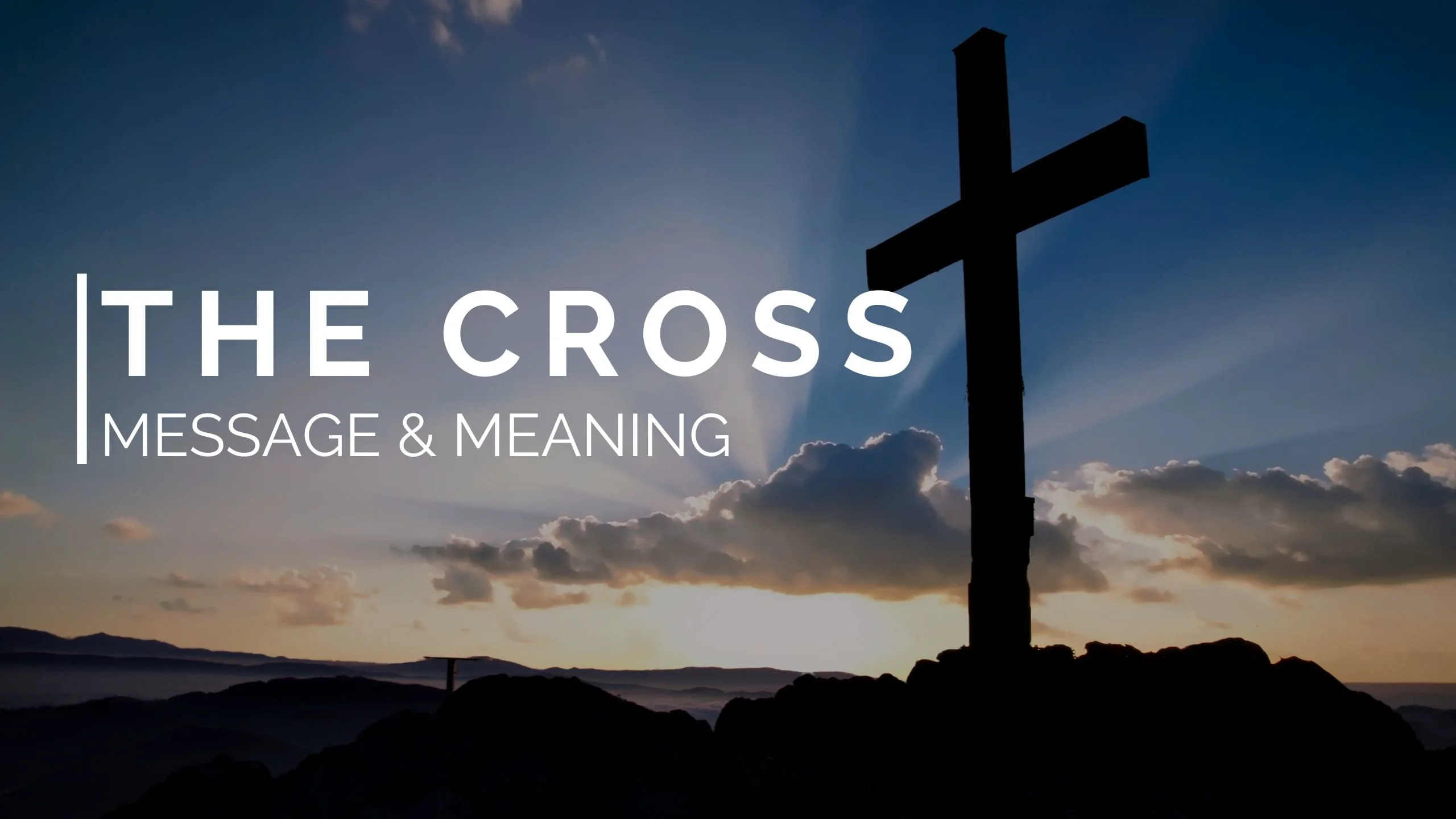 The Cross: Message and Meaning on Vimeo