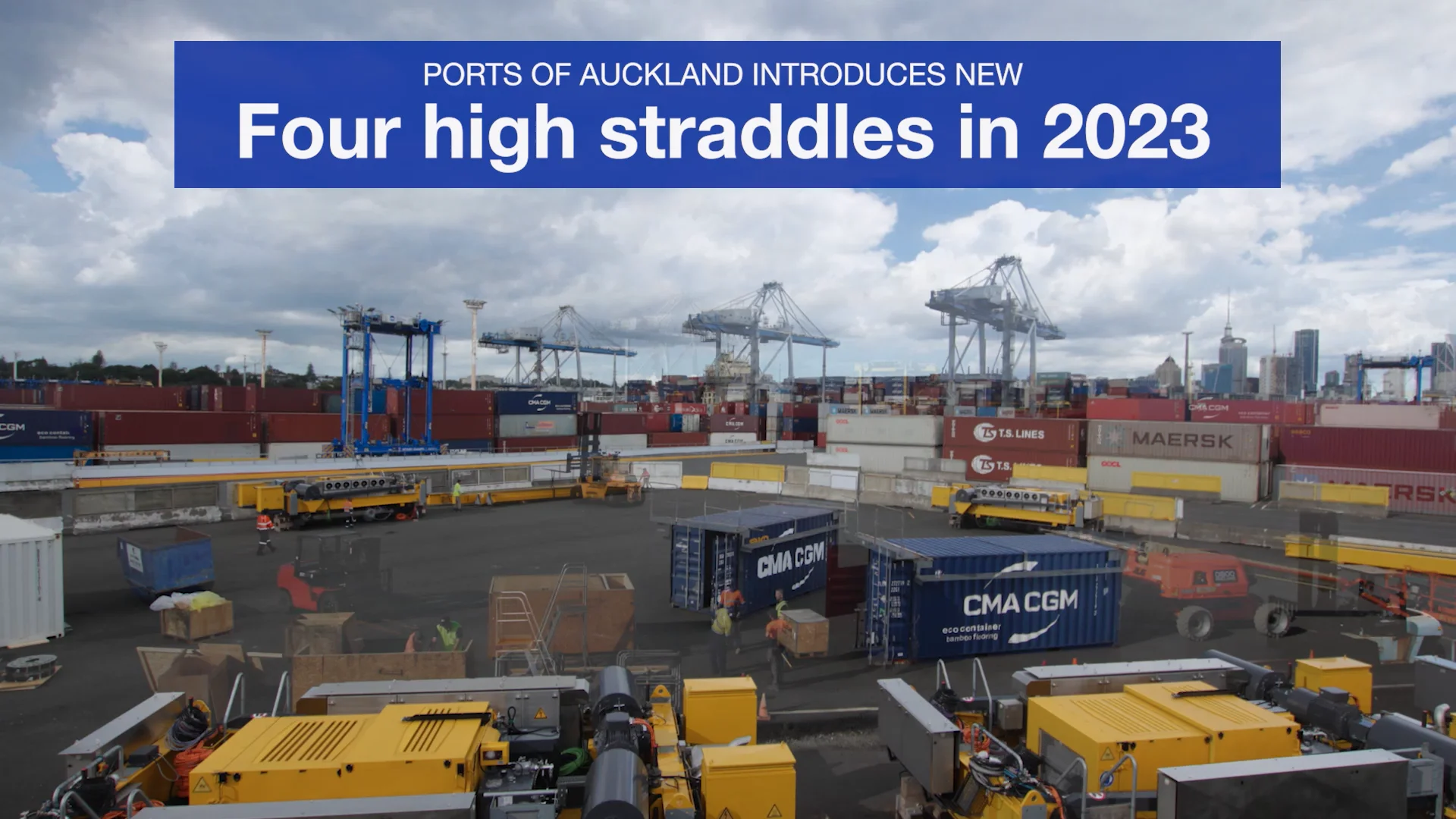 Four high straddles assembly timelapse on Vimeo