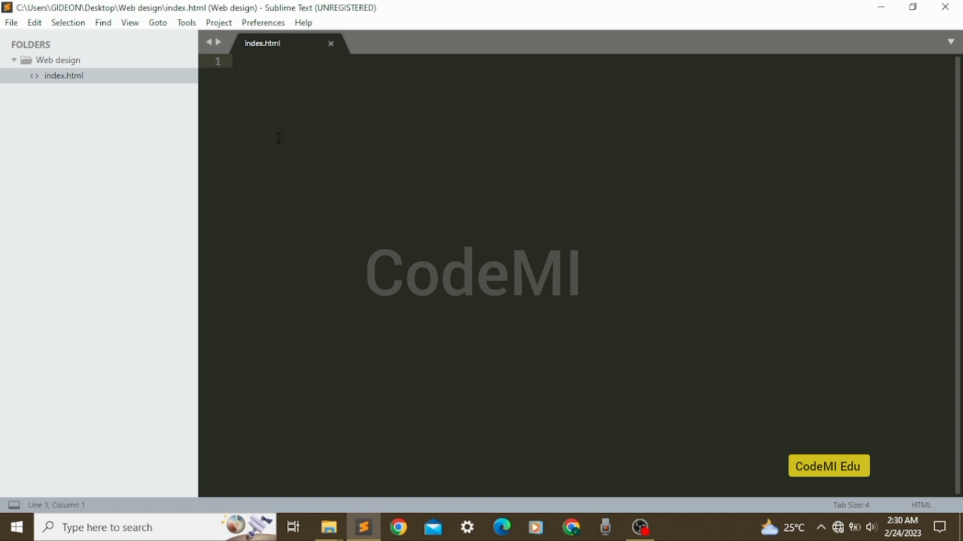 3. Writing Your First HTML Code Pt. 2 on Vimeo