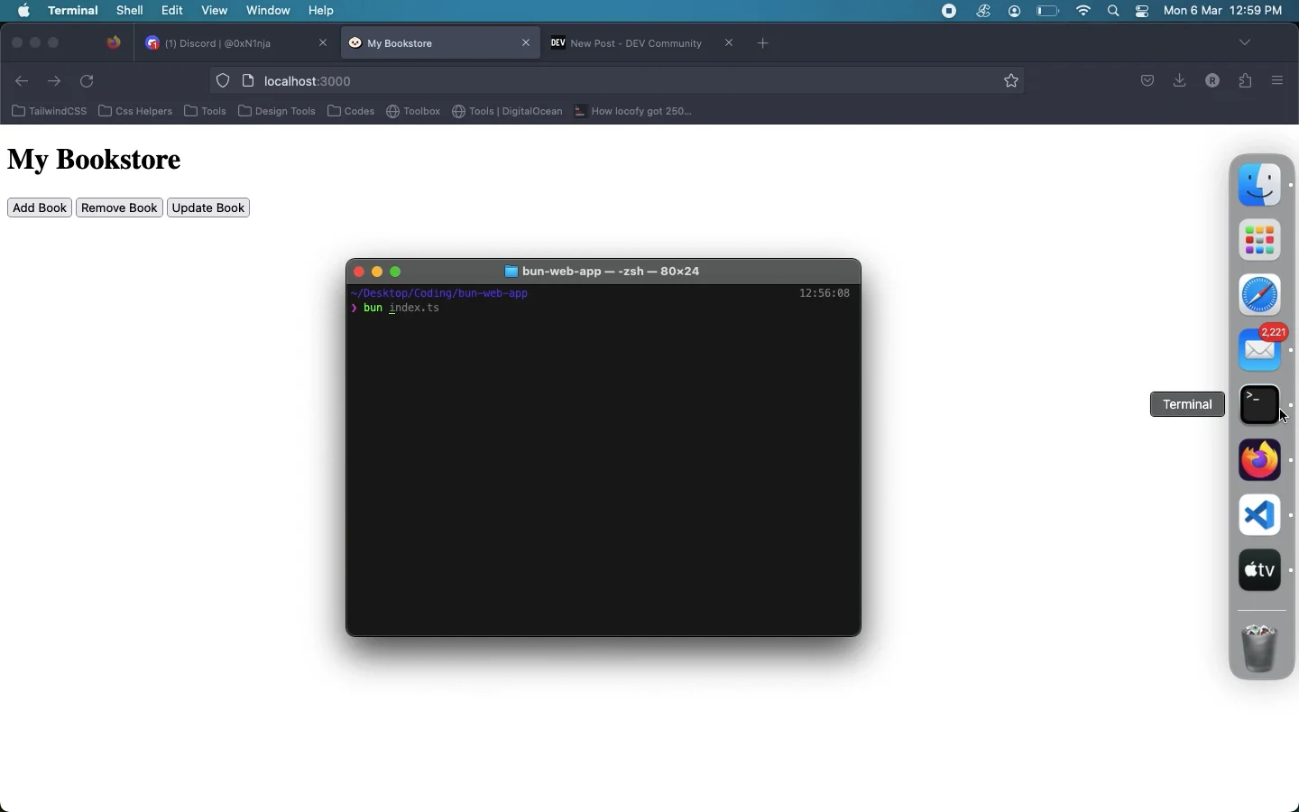 Bun Web Application on Vimeo