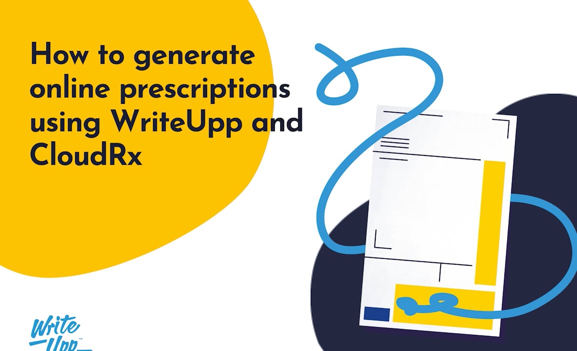 Generating online prescriptions using WriteUpp and CloudRx on Vimeo