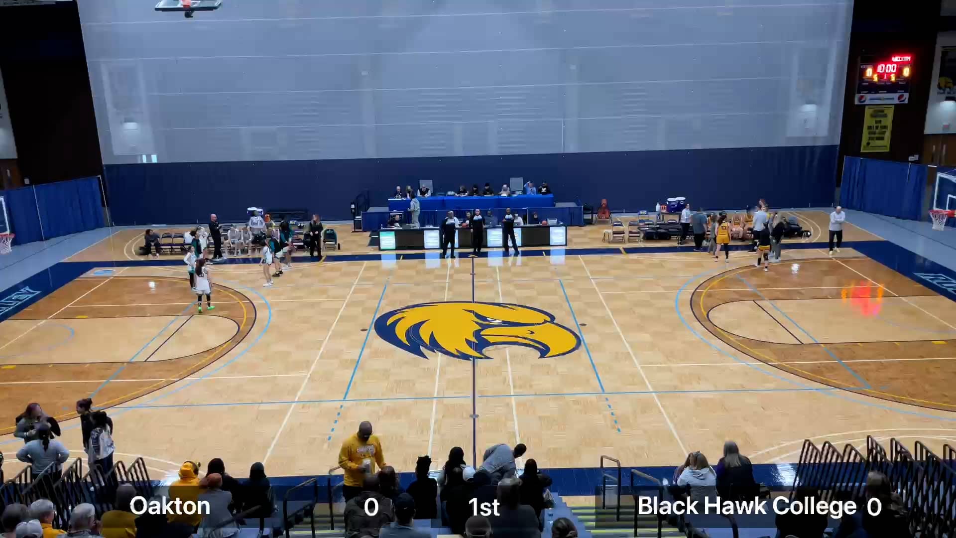 Oakton Owls Women's Basketball vs. Black Hawk College (Regional Semi) 3 ...