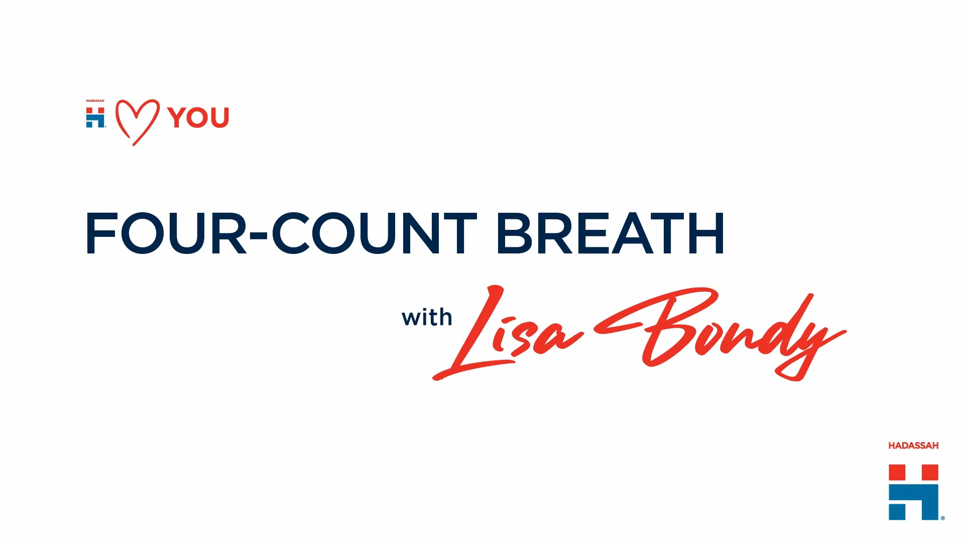 Four-Count Breath with Lisa Bondy on Vimeo
