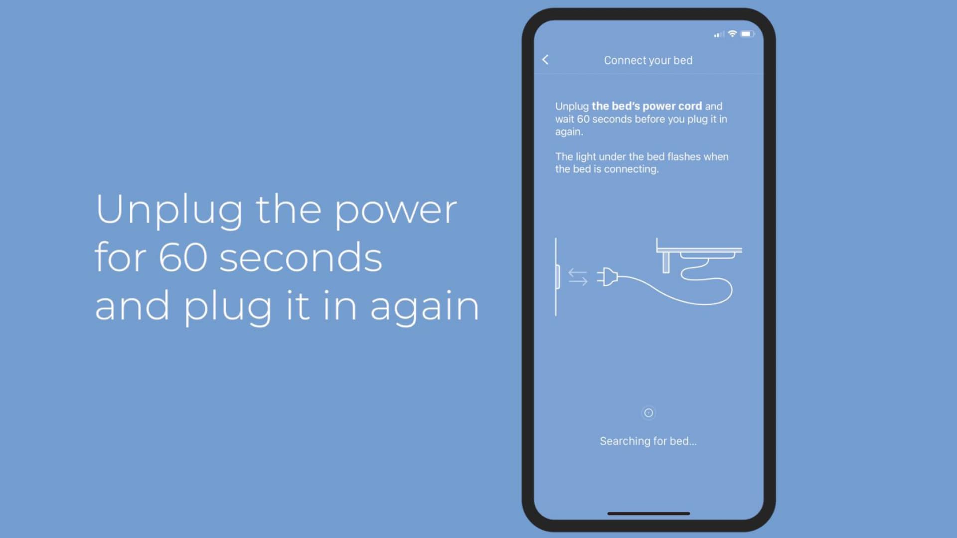 Pair an adjustable syncronized double bed to LINAK Bed Control™ App on ...