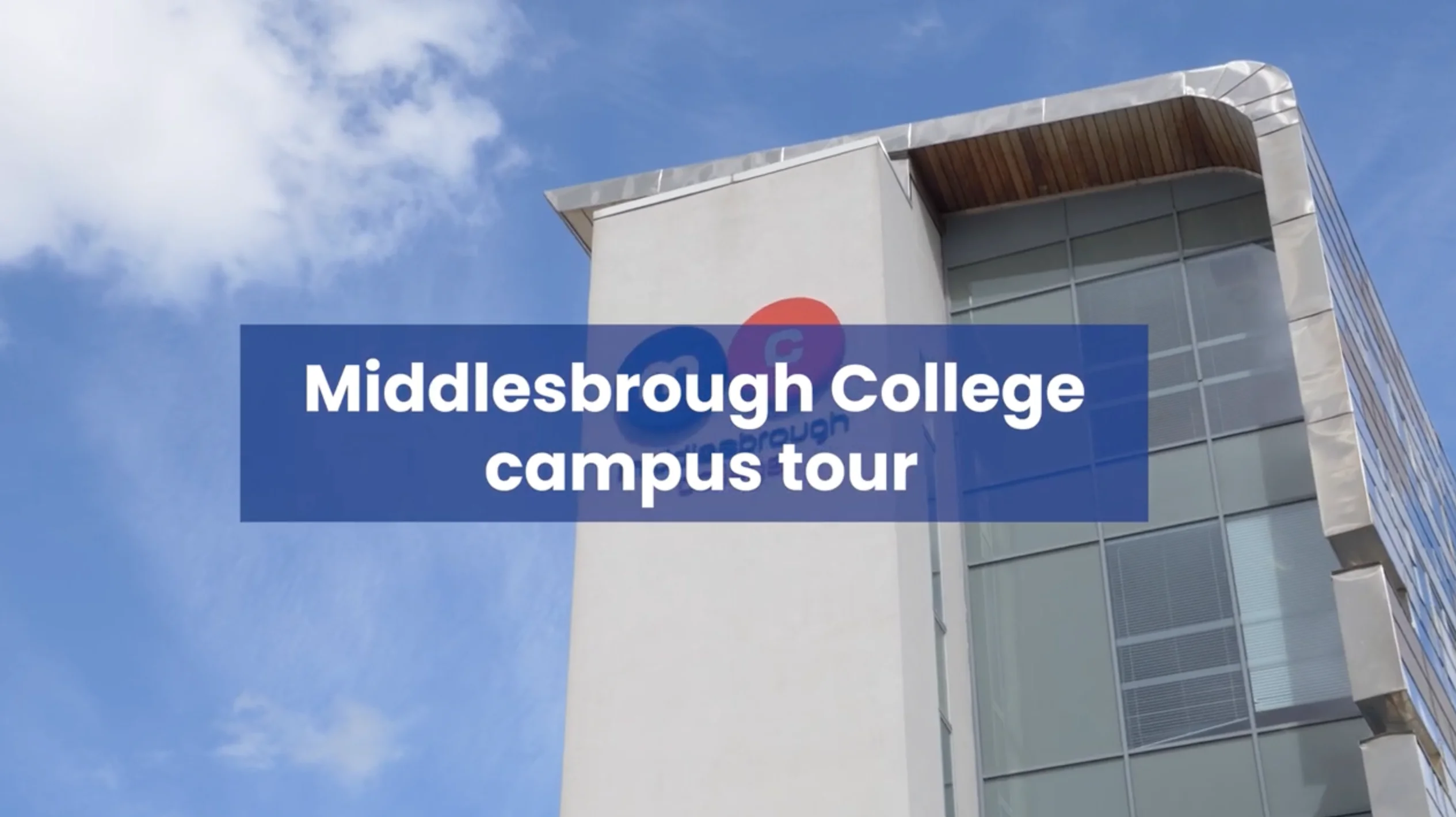 Middlesbrough College campus tour on Vimeo