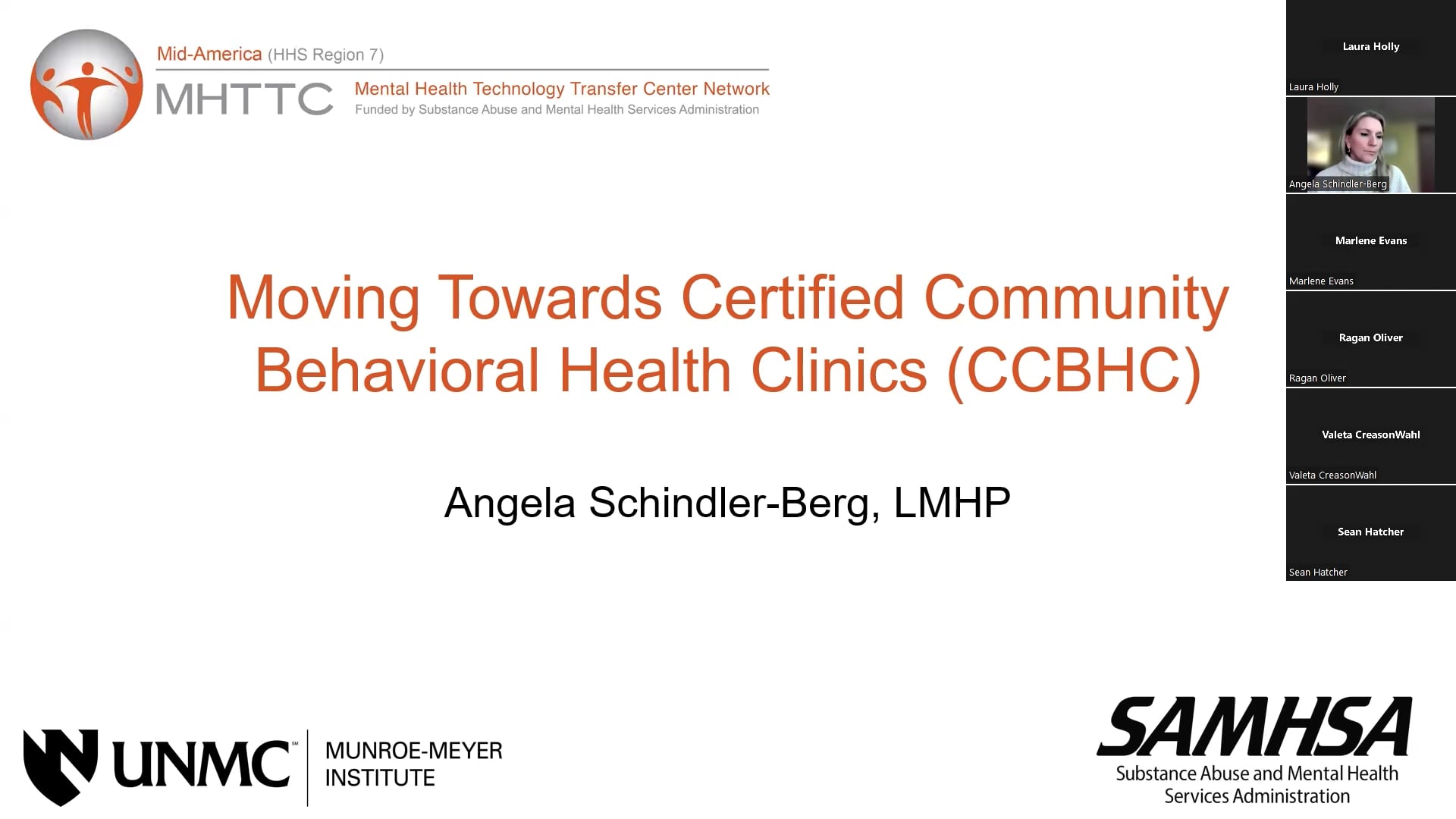 Certified Community Behavioral Health Clinic (CCBHC) Model Overview ...
