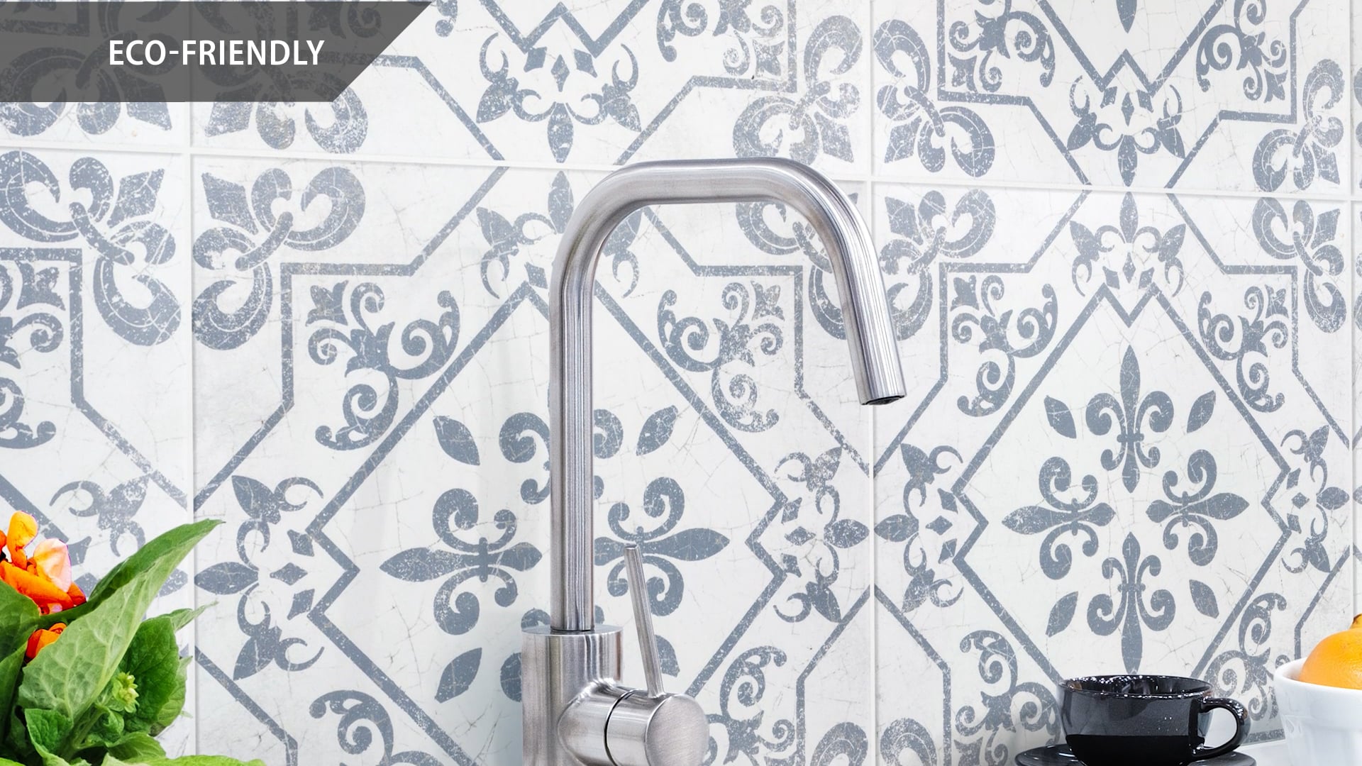 Atlantic Azul Ceramic Floor and Wall Tile - Contemporary - Wall And ...