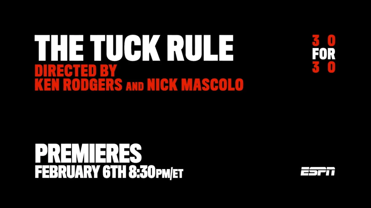 The Tuck Rule - "Controversy" :30 on Vimeo