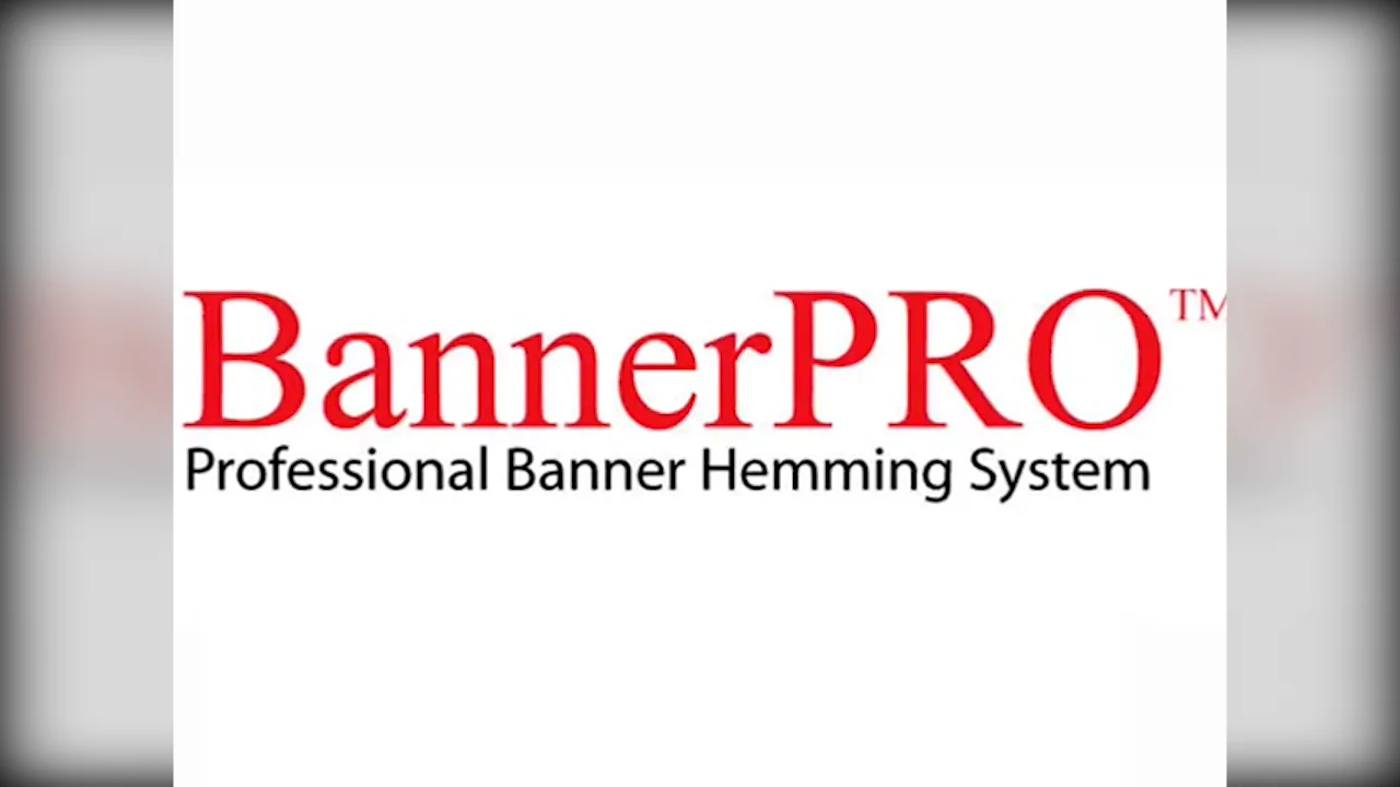BannerPRO Professional Banner Hemming System Overview