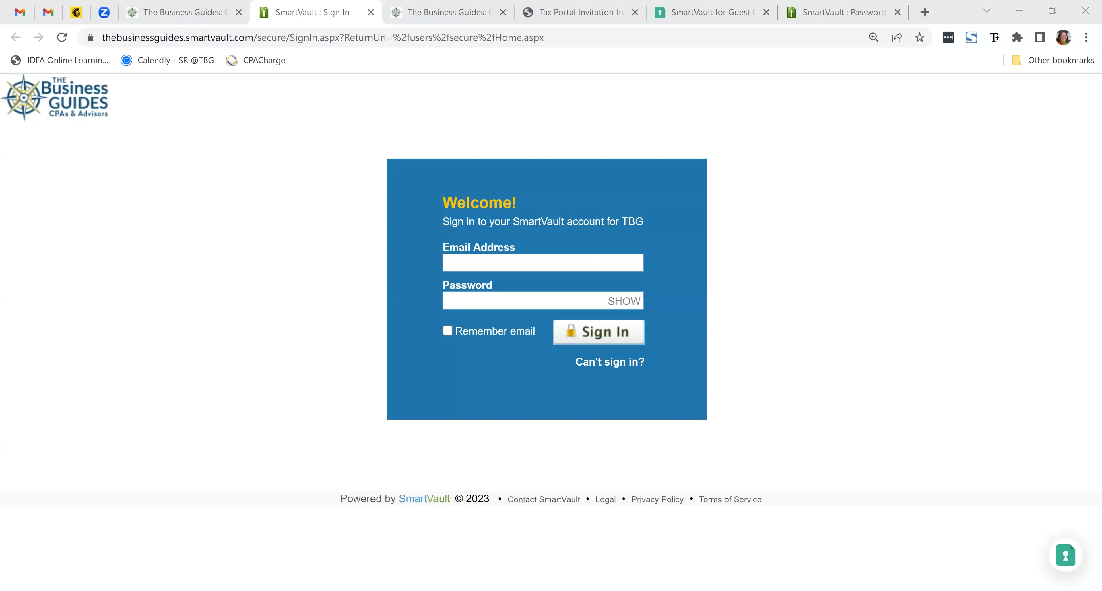 Using your SmartVault client portal with The Business Guides this tax season on Vimeo
