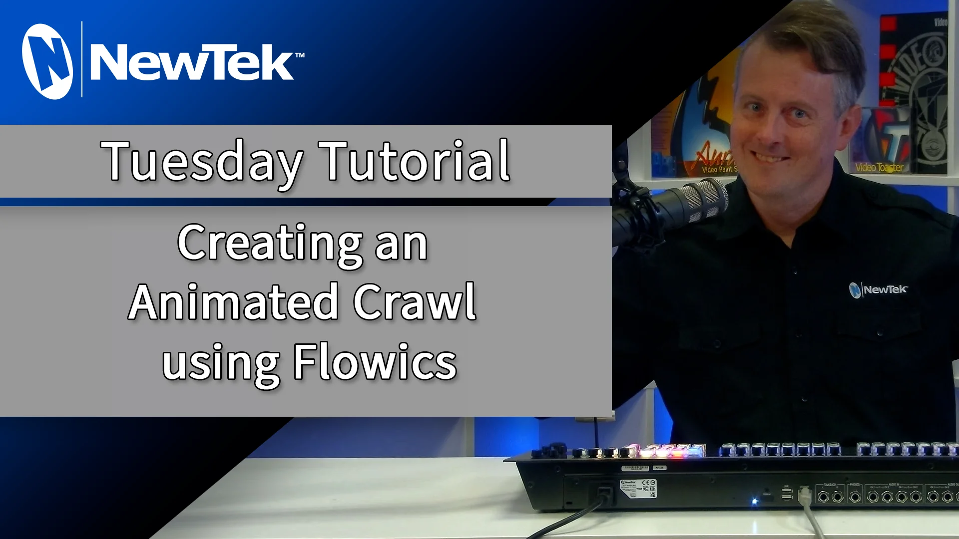 Tuesday Tutorials : Creating an Animated Crawl using Flowics