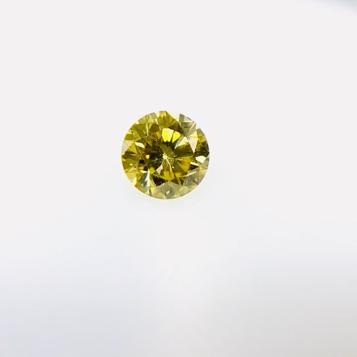 FANCY INTENSE YELLOW 0.197ct RD/RT1746/CGL