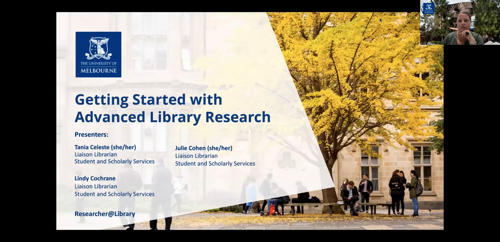 Getting Started with Advanced Library Research | Researcher@Library ...
