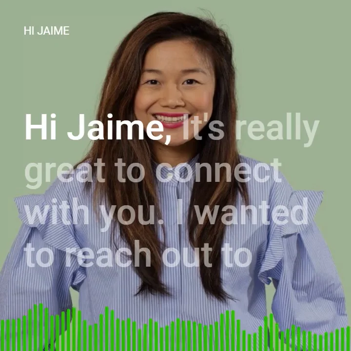 Hi Jaime on Vimeo