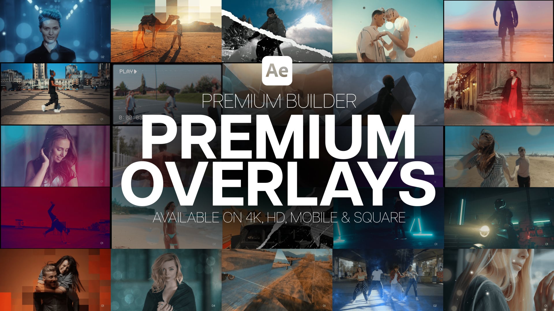 Premium Overlays (After Effects Template - PremiumBuilder Extension ...
