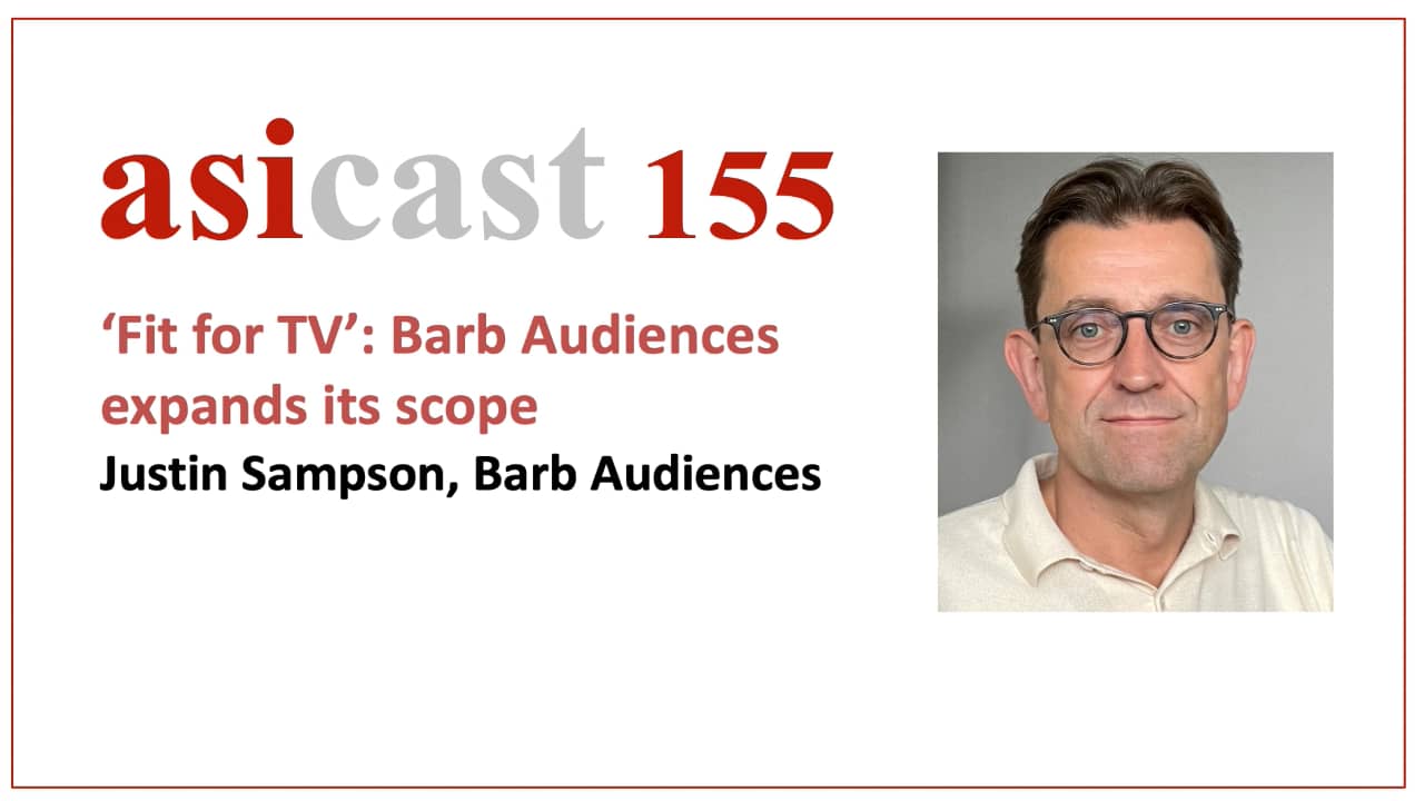 asiCast 155: 'Fit for TV': Barb Audiences expands its scope.mp4 on Vimeo
