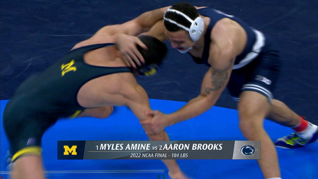 NCAA_WREST_2022_FLASHBACK_NCAA_CHAMPIONSHIP_AARON_BROOKS_V_MYLES_AMINE ...