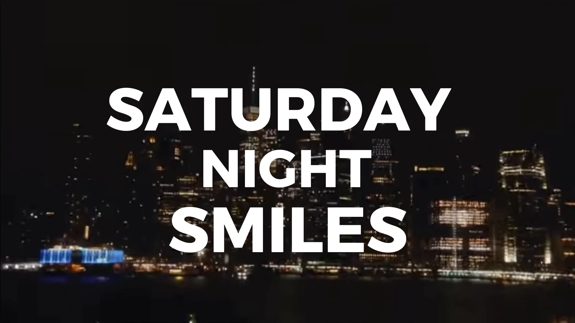 JDO Saturday Night Smiles on Vimeo