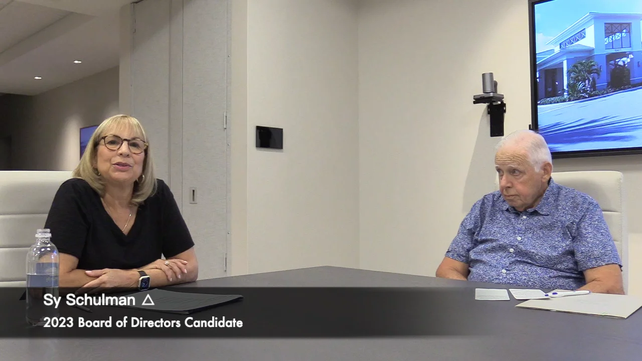 Sy Schulman 2023 BOD Candidate Interview.mp4 on Vimeo
