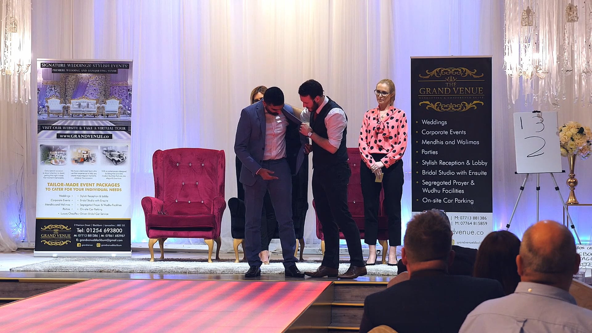 Aaron Calvert Stuns Channel 4 Comedian Tez Ilyas live on stage on Vimeo